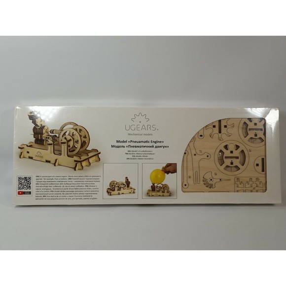 U-Gears | Toys | New Sealed Award Winning Ugears Pneumatic Engine ...